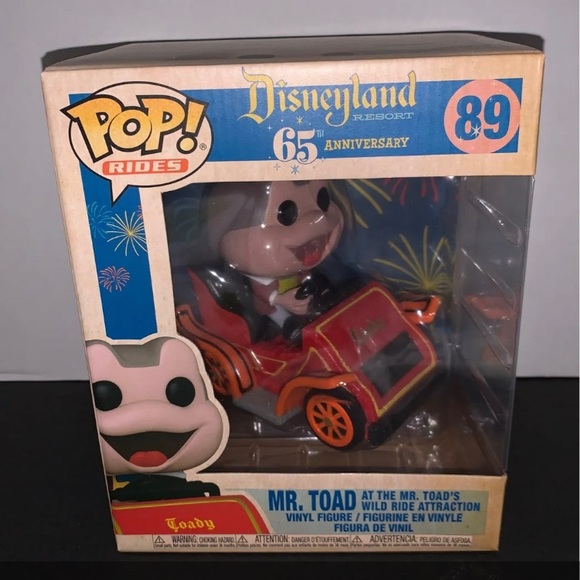 Funko | Other | Funko Pop Rides Mr Toad Mr Toad Wild Ride Attraction ...